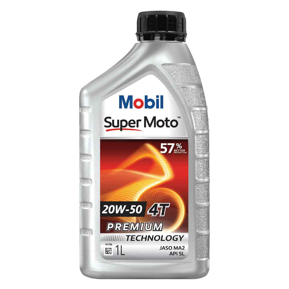 Mobil Super™ Moto 20W-50 - Mobilub - Authorized Mobil Distributor Malaysia